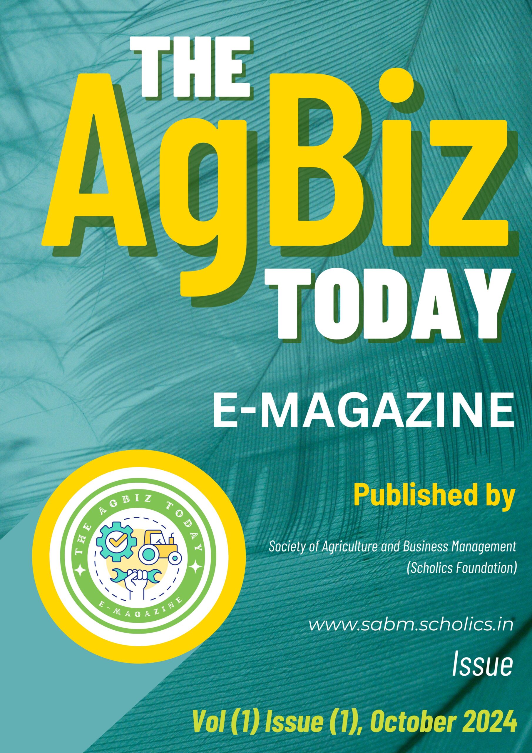 SOCIETY OF AGRICULTURE AND BUSINESS MANAGEMENT (SABM) – An Initiative ...